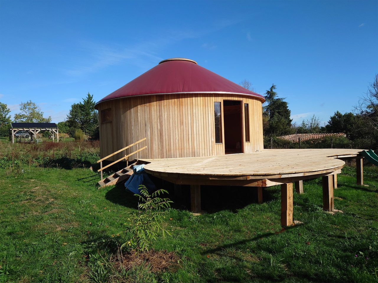 GALLERIE PHOTOS - yourte en bois